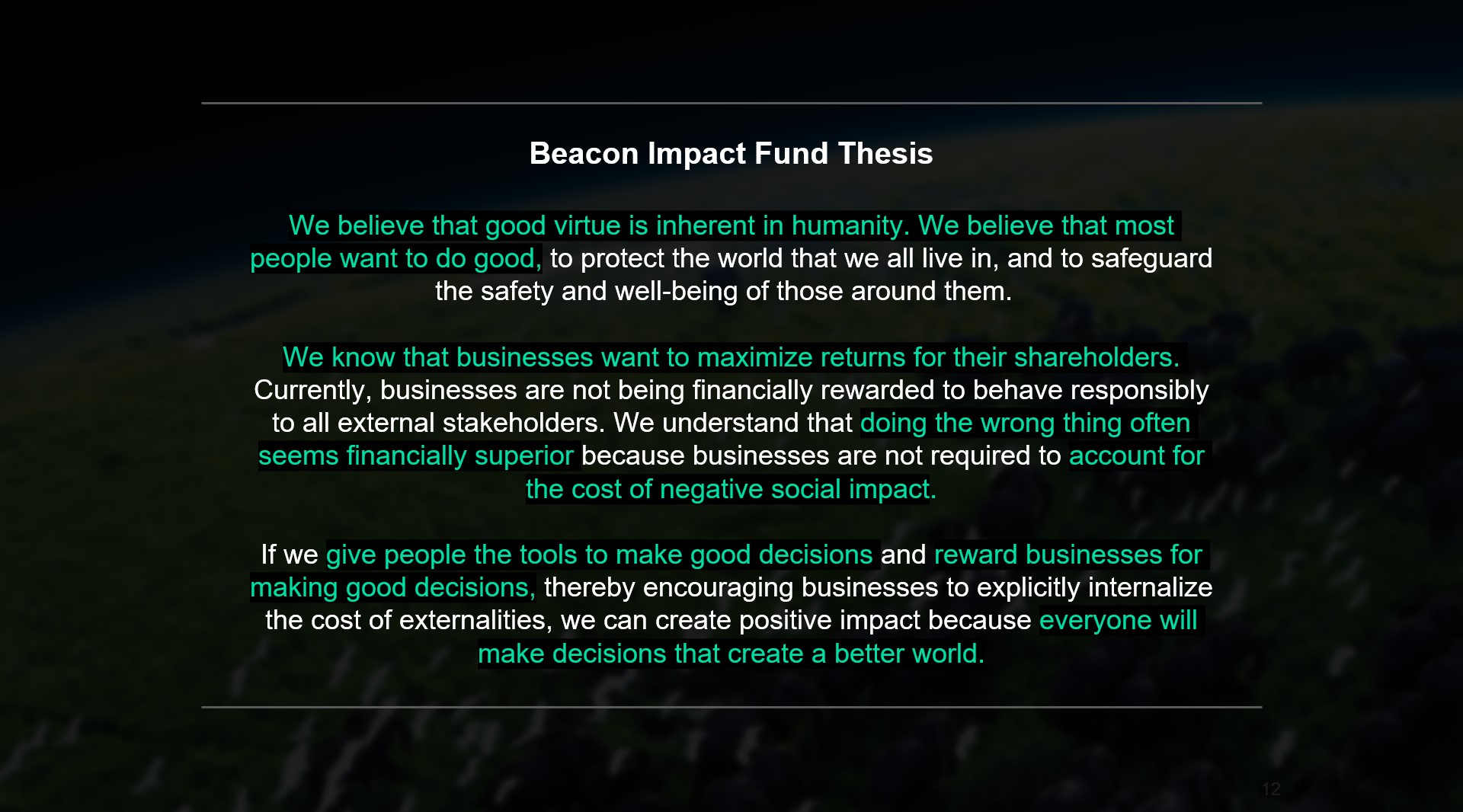 Beacon VC 2023 H1 Update - Beacon Venture Capital